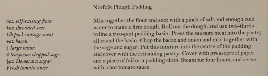 Plough Monday Pudding – Deja Food