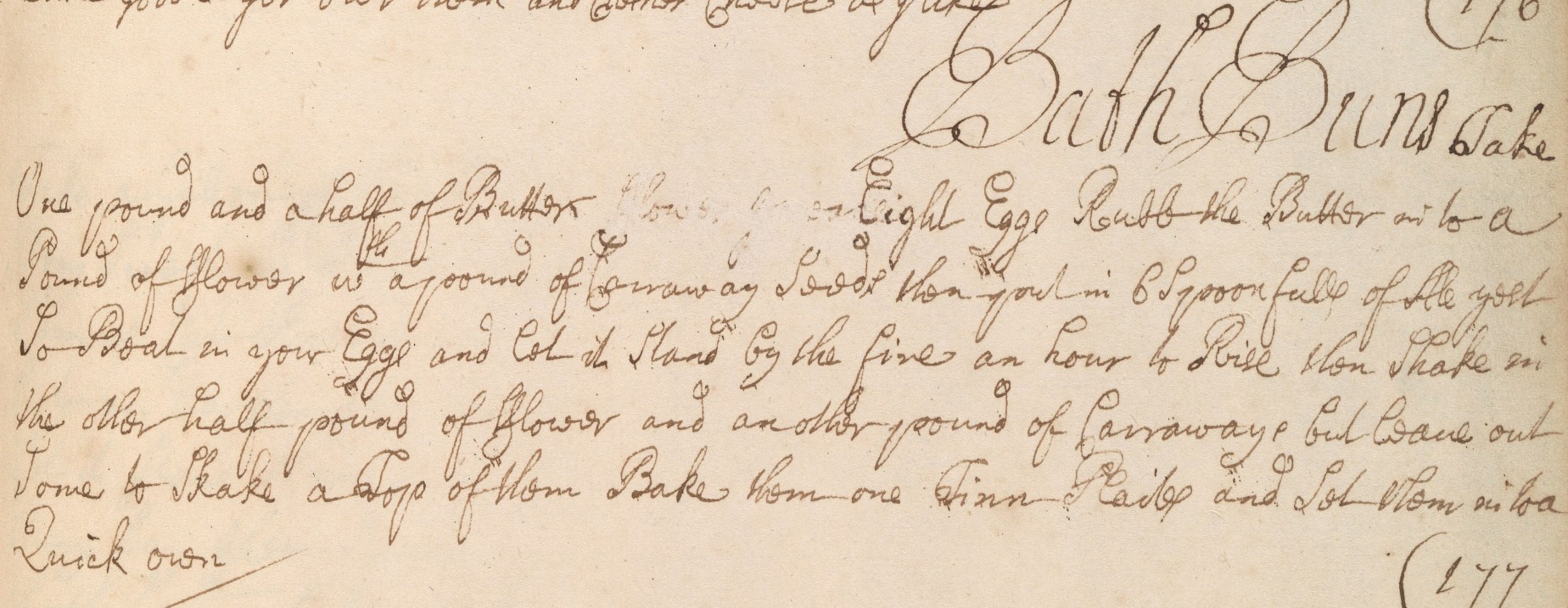 18th Century Bath Buns – Deja Food